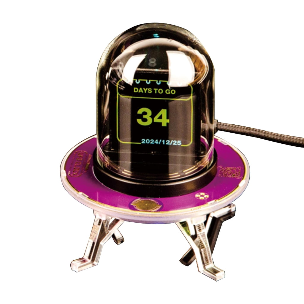 Sinyiin Multifunction Smartests Display Clock With WiFi Syncs ...
