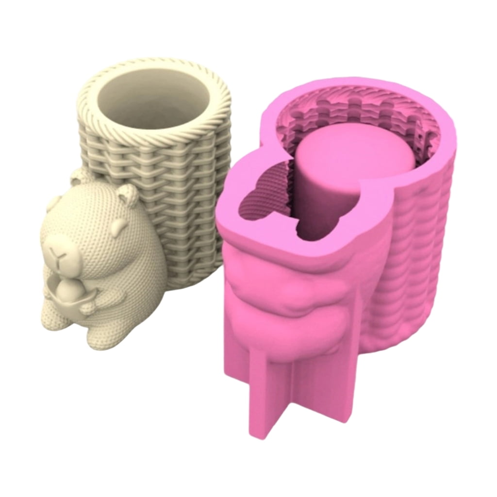 Sinyiin Multifuntional Concrete Mould Capybara Shape Decorative Plant ...