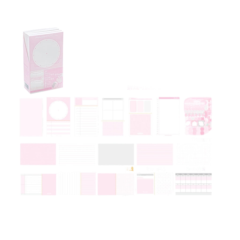 Sinyiin Multipurpose Note Cards Adhesive Stick Note Reusable Selves ...
