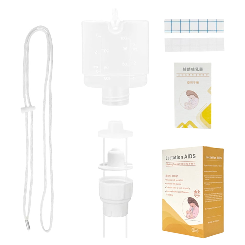 Sinyiin Newborns Feeding Aid Adjustable Suction Breastfeeding Tool Milk Extractor for Baby ...