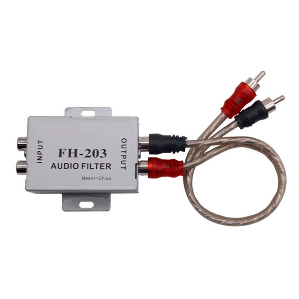 Sinyiin Noise Filter Suppressor Stereo Ground Loops Isolator for Car ...
