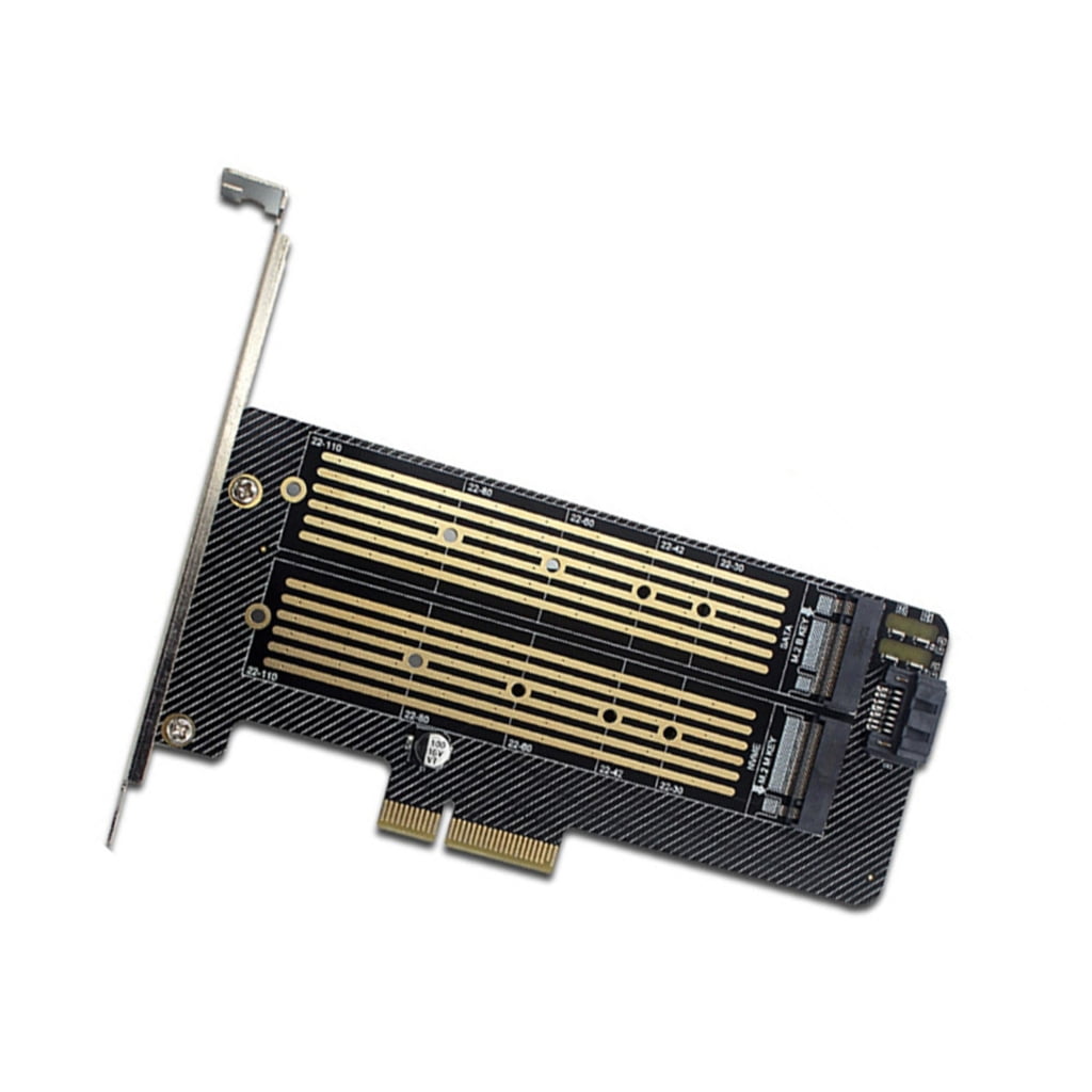 Sinyiin PCIE Adapter Card for M.2 NVME SSDs Double Interfaces Expansion ...