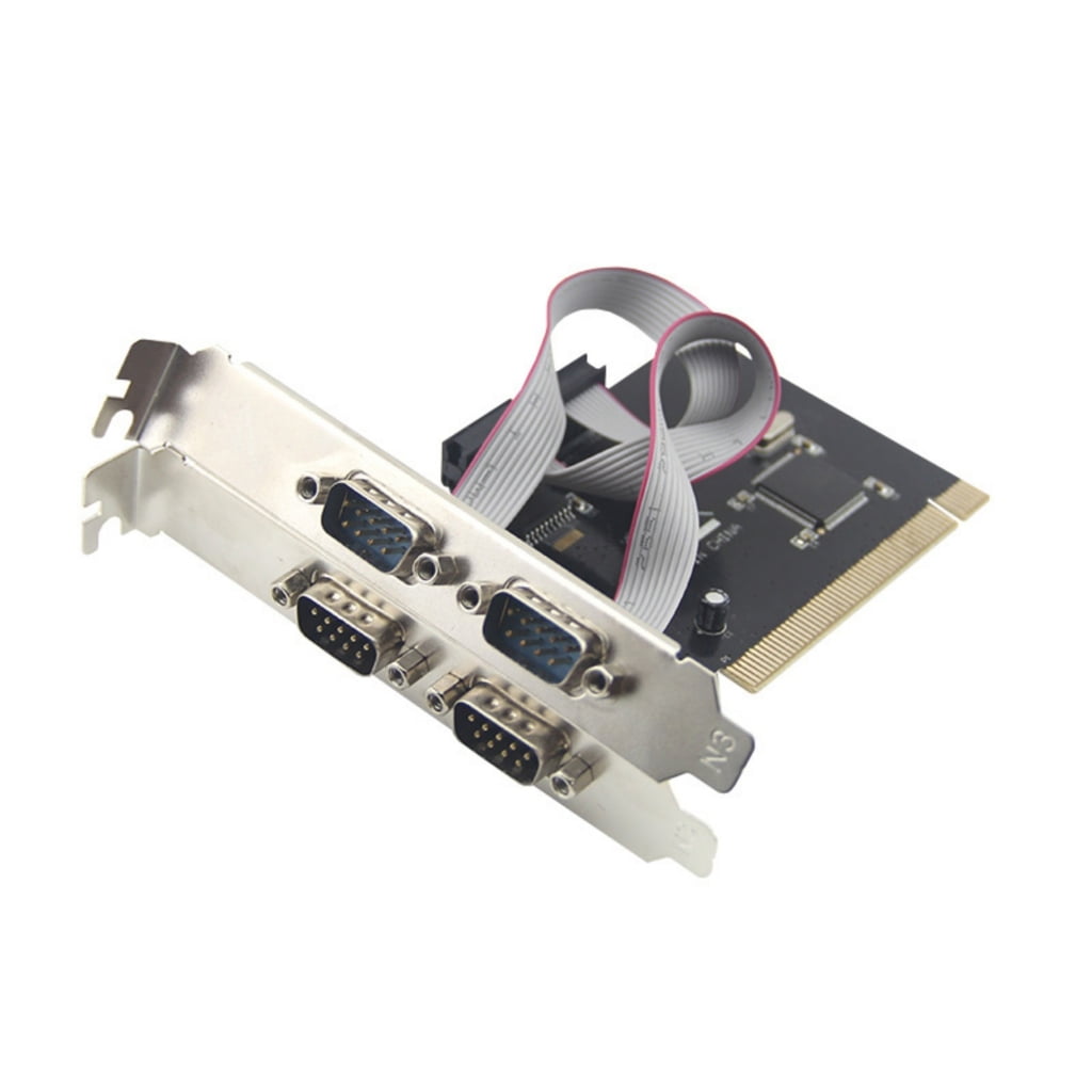 Sinyiin PCIE to 4 Port RS232 Serial Port Expansion Card Serial ...