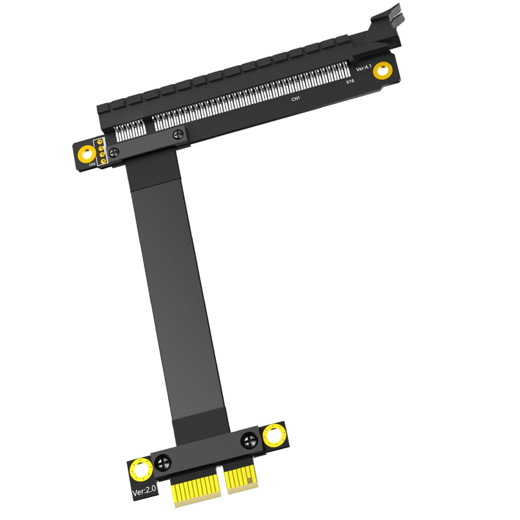 Sinyiin PCIe Gen3 1X to 16X Extension Cord Risers Cable, High Frequency ...