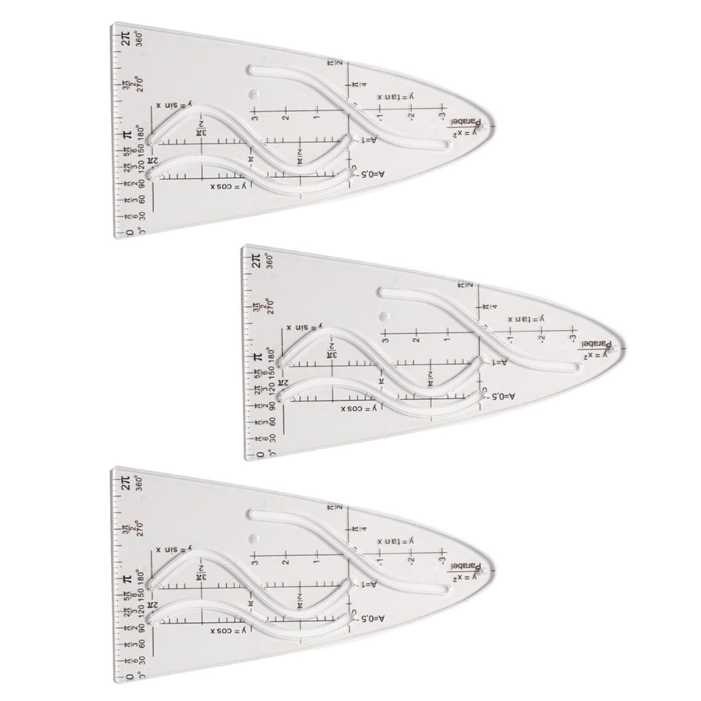 Sinyiin Parabolic Stencil Cosine Ruler For Advanced Mathematics ...