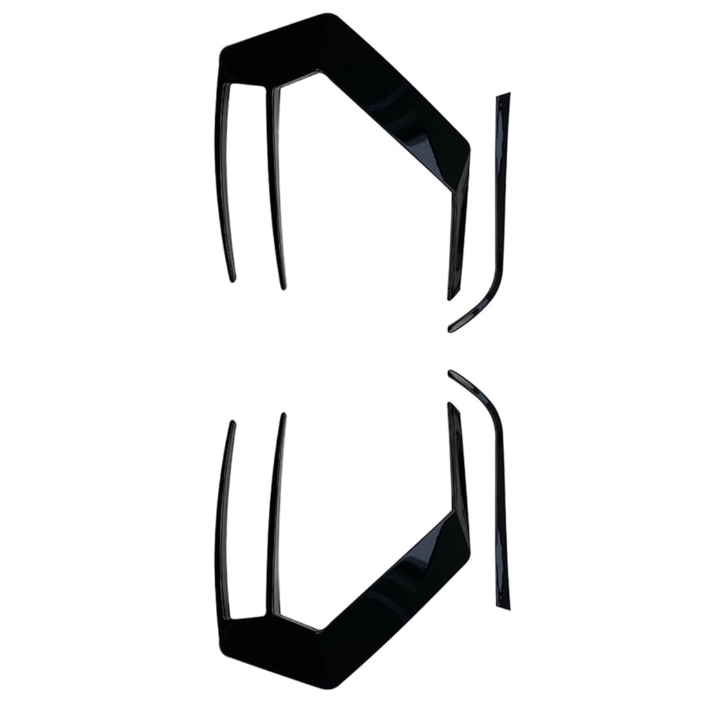 Sinyiin Plastic Rear Spoiler Easy To Install Rear Wing Stylish Rear ...