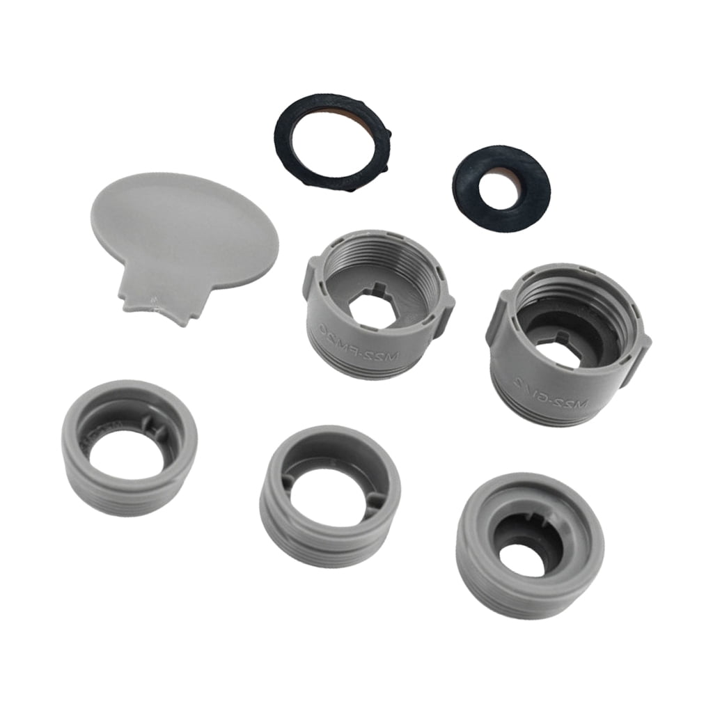 Sinyiin Plastic Tap Connector Conversion Joints Bathroom Kitchen Tap ...