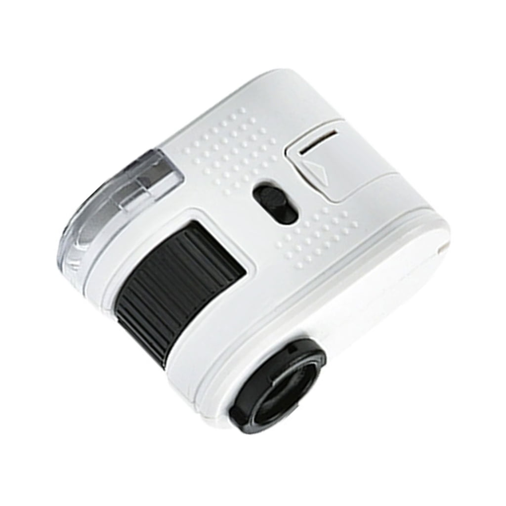 Sinyiin Portable 100X Magnification Mini Clip Microscope with LED Light ...