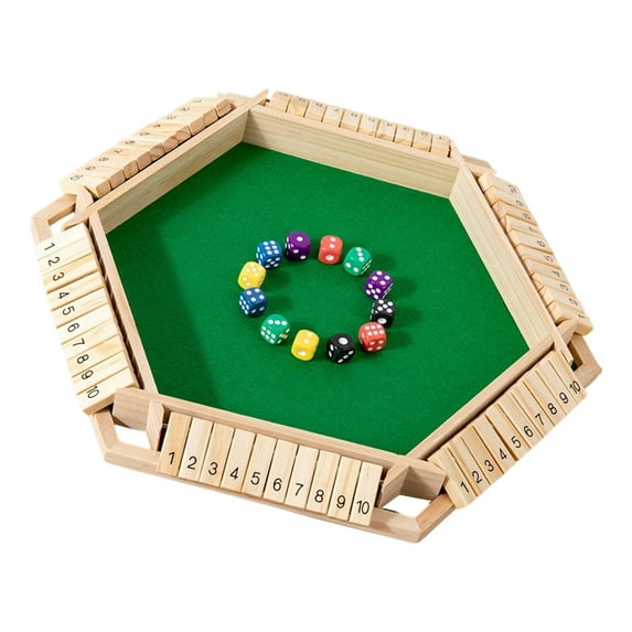 Sinyiin Portable Wooden Flip Tile Strategy Game With Digital Challenges ...