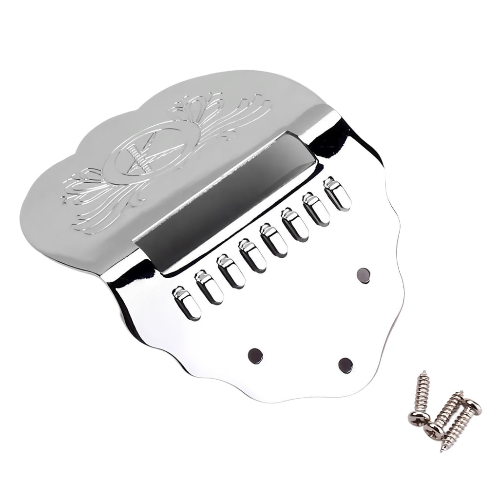 Sinyiin Premium Metal Mandolin Tailpiece Durability and Stylish ...