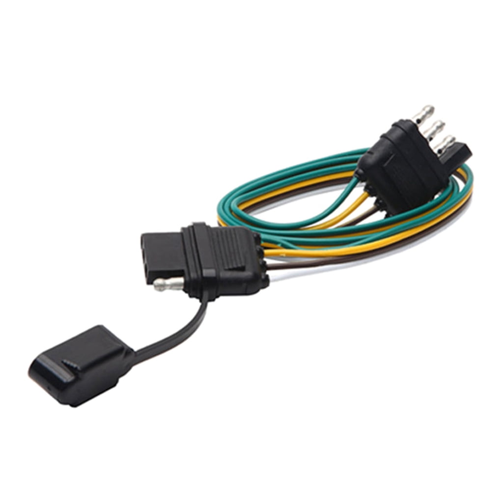 Sinyiin Quick Install Waterproof 4 Way Trailer Socket Adapter Strong ...