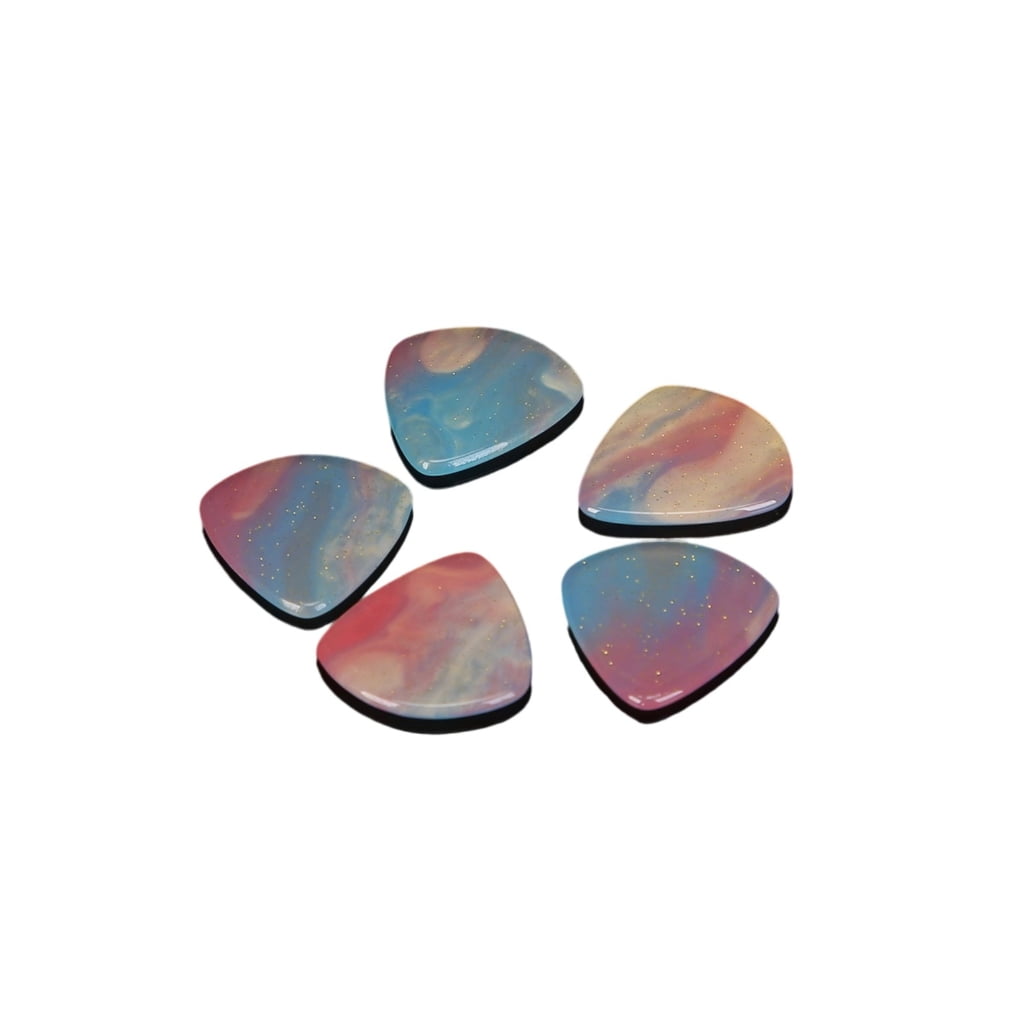 Sinyiin Quick Play Resin Guitar Picks Nonslip Grip Design Resin ...