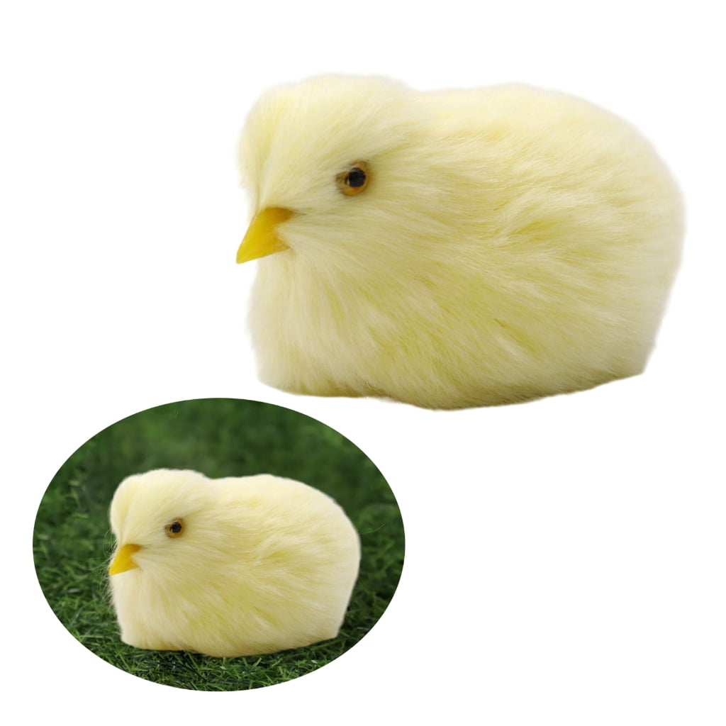 Sinyiin Realistic Plush Chicken Stuffed Animals Toy Model Figure Easter ...