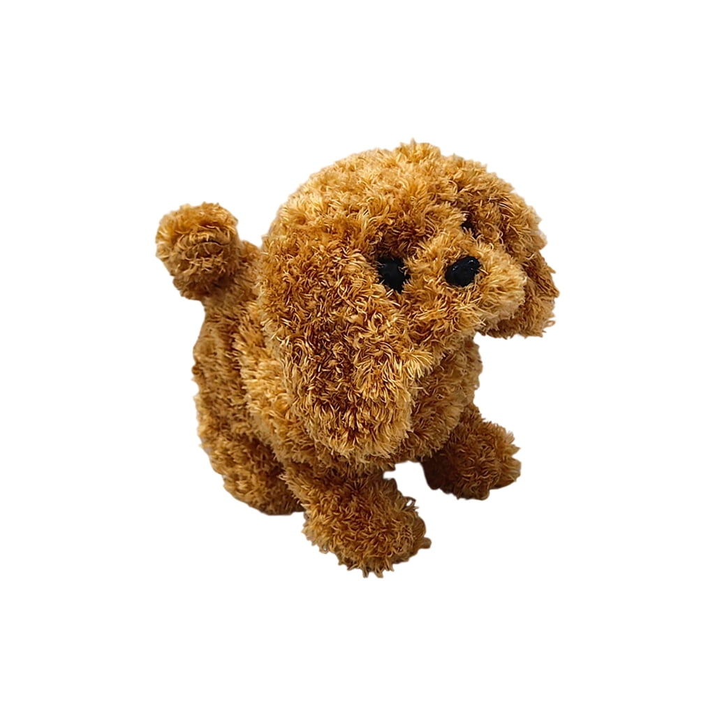 Sinyiin Realistic Plush Robotic Dog Companion Doll Simulation Sound ...