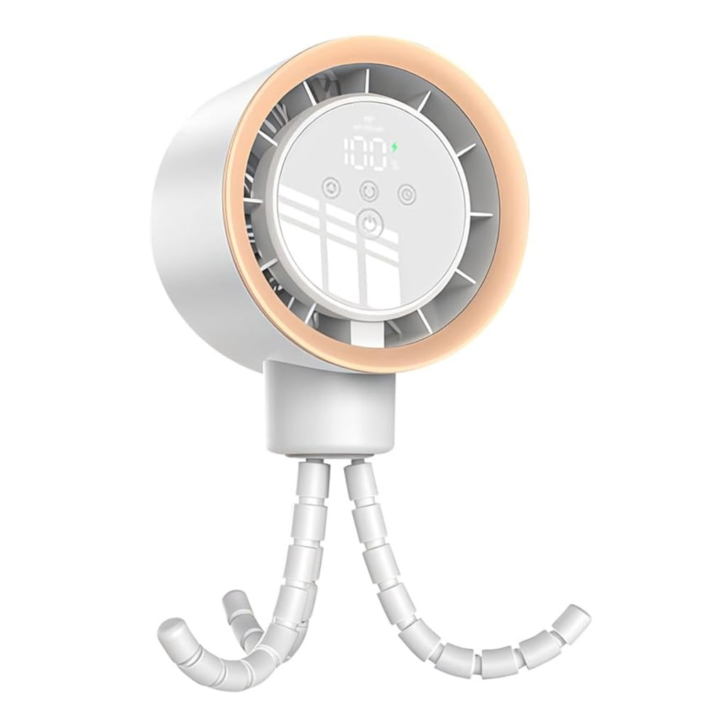 Sinyiin Rechargeable Cooling Fan 100 Speed Setting Plastic Texture ...