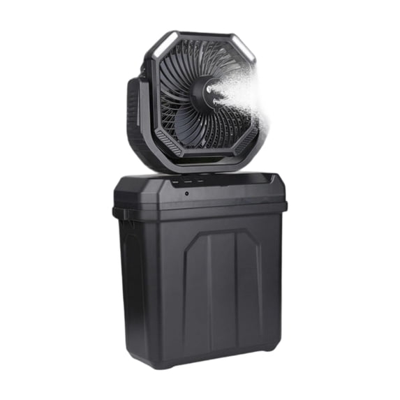 Sinyiin Rechargeable Portable Multifunctional Camping Fan Rechargable ...