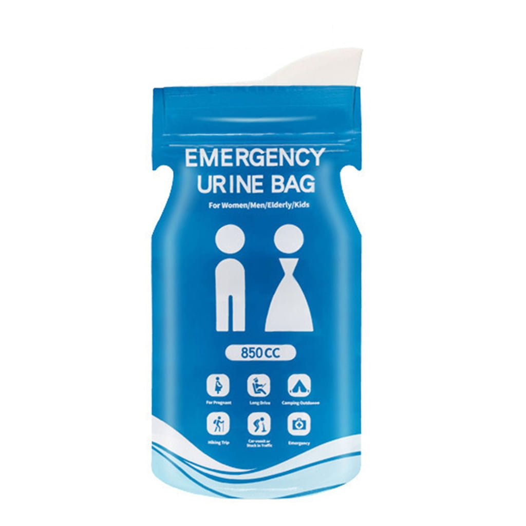 Sinyiin Reusable Travel Urinary Pouches With Wide Mouthes Disposable ...