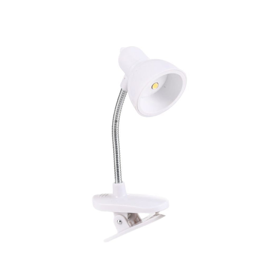 Sinyiin Rotatable Tiny Table Lamp Portable Clamp On Desk Lamp Warm ...