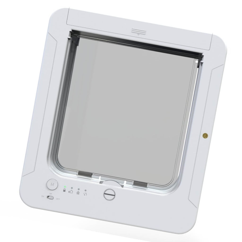 Sinyiin Secure Metal Pet Door With FRID Chip Recognition Detection ...