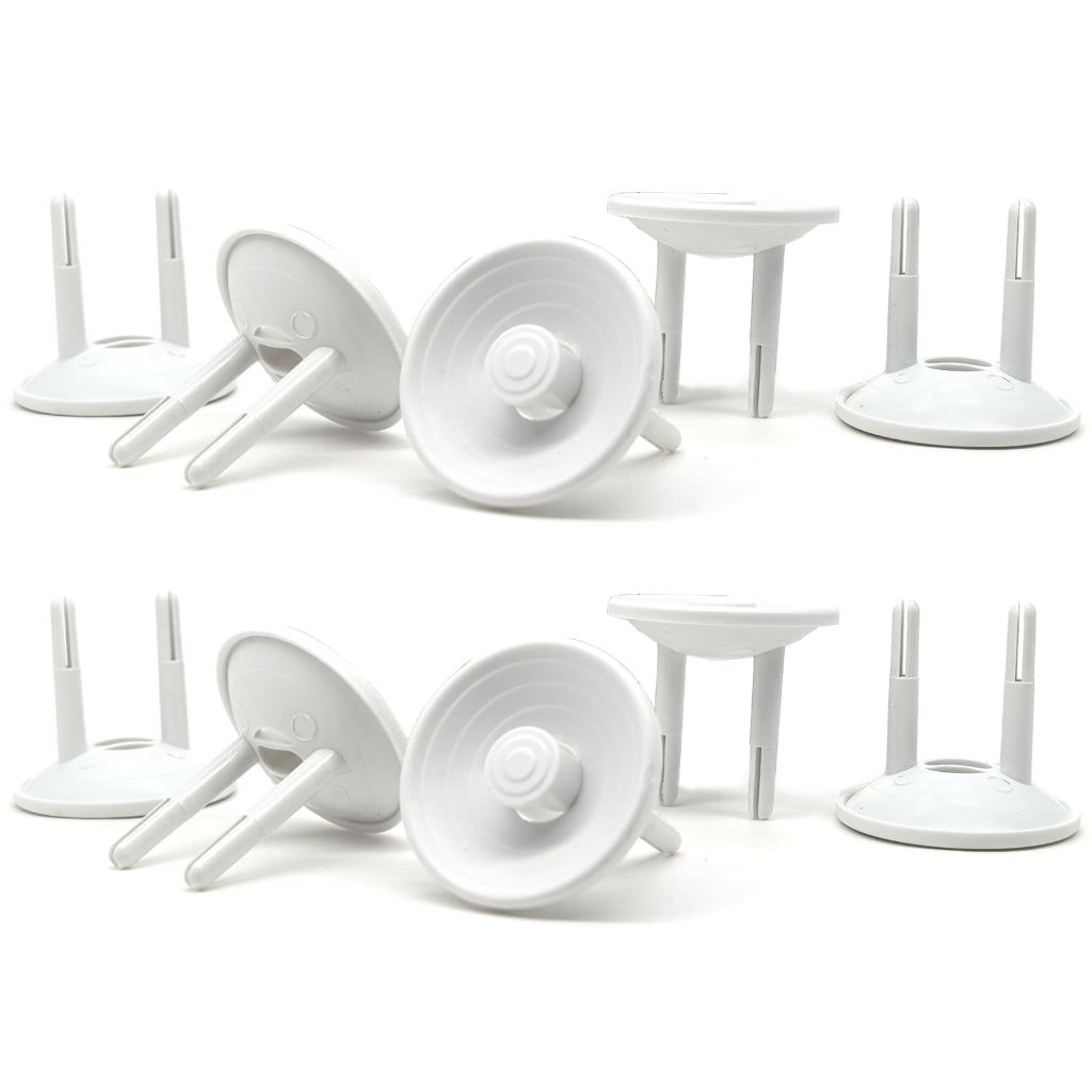 Sinyiin Set of 10pcs Baby Proof Electrical Outlet Cover Safety Standard ...