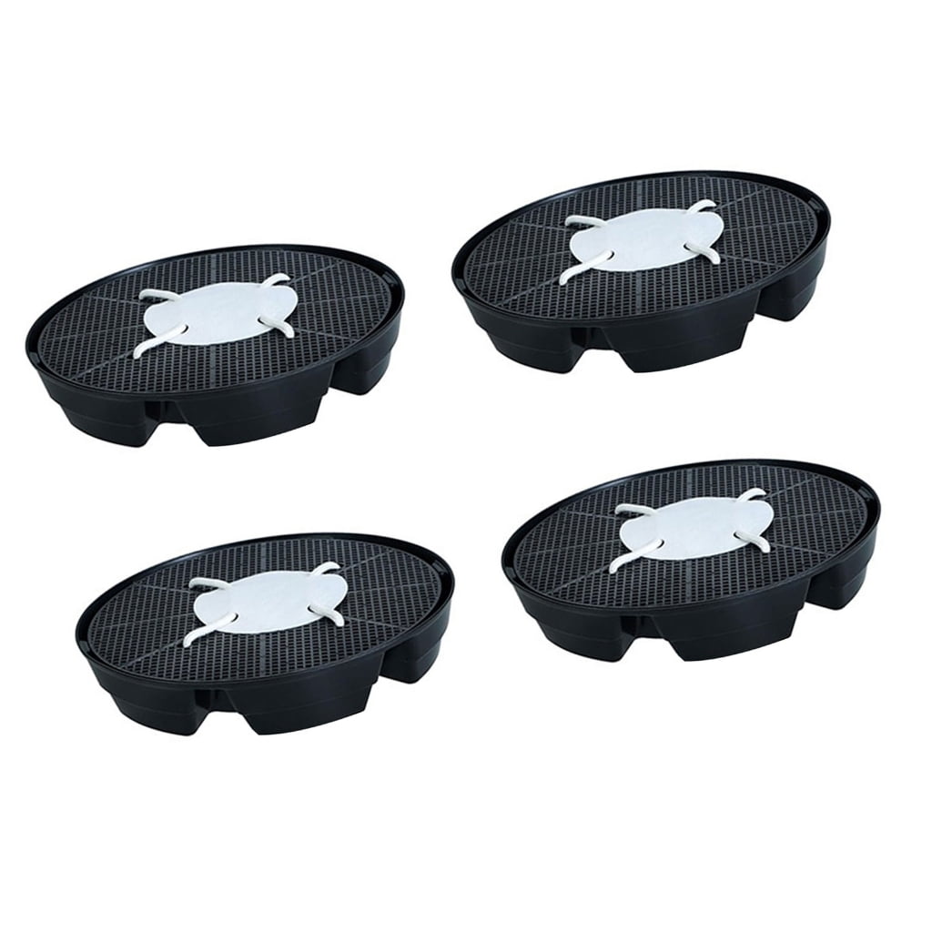 Sinyiin Set of 4 Plant Water Catchers Trays Bases Auto Irrigation ...