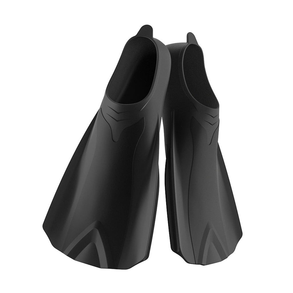 Sinyiin Silicone Swimming Fins Swim Training Fins Travel Size Flippers ...