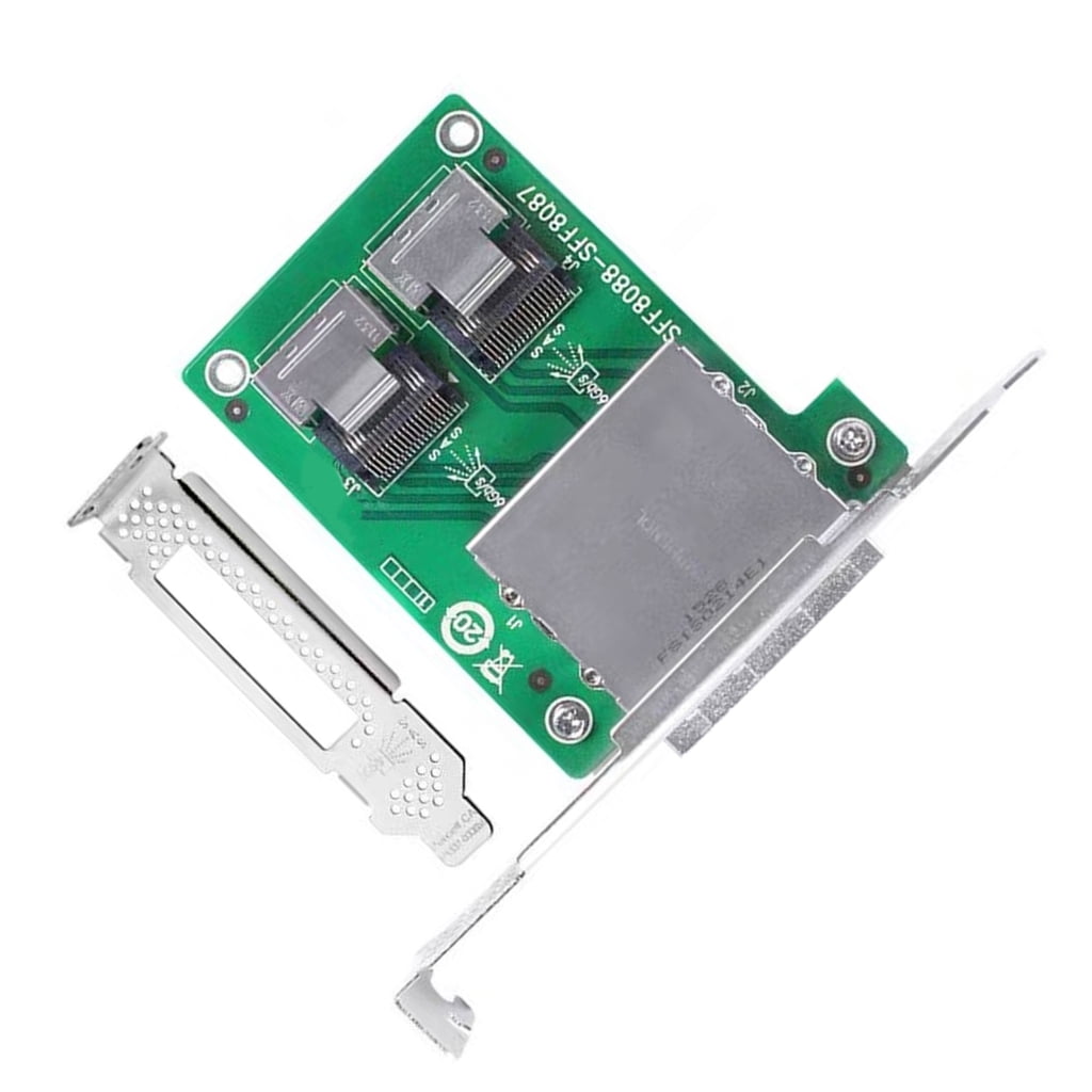 Sinyiin Small SFF 8088 To SFF 8087 Double Port Adapter With PCI Bracket ...