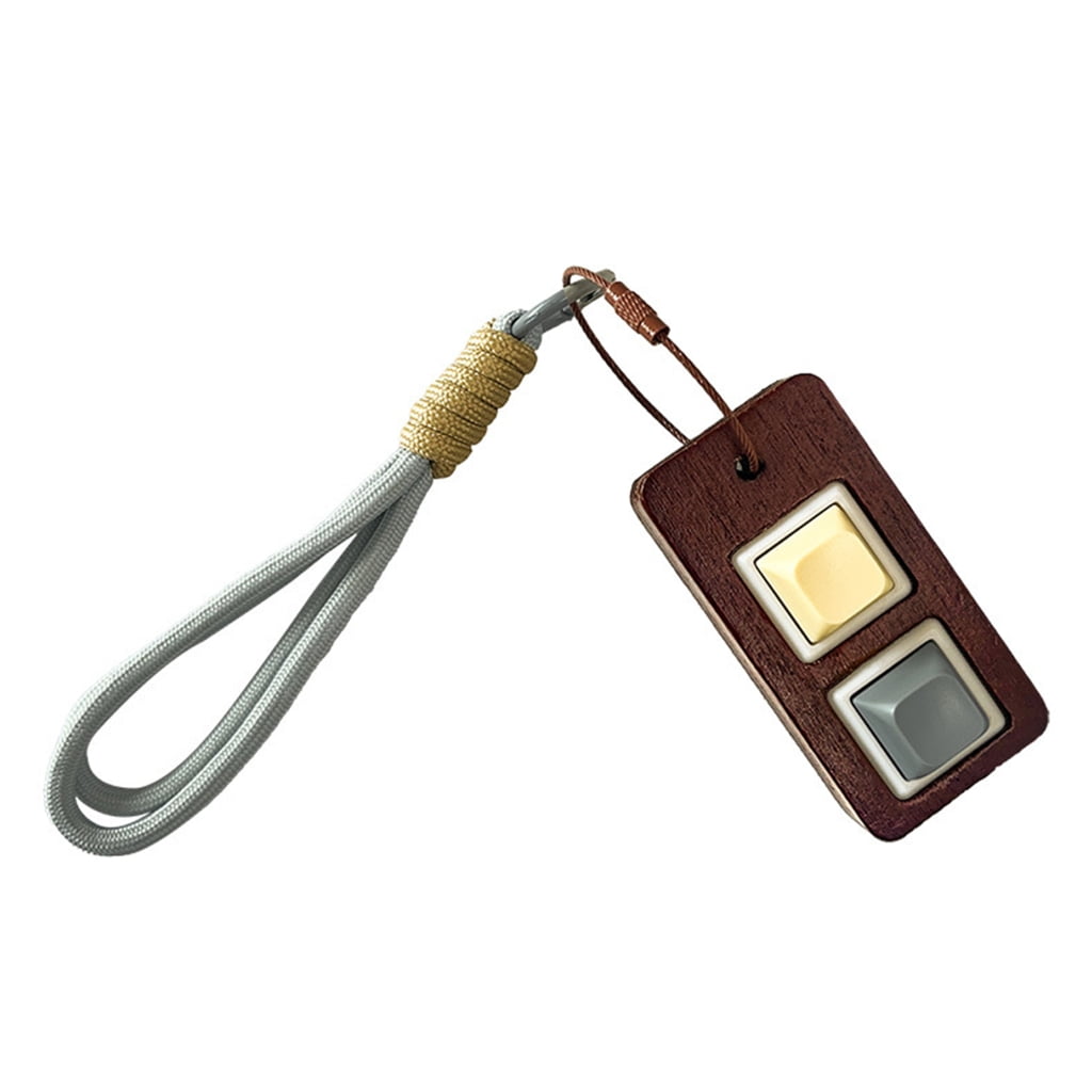 Sinyiin Soft Adjustable Keychain Fidgets Button For Stress Management ...