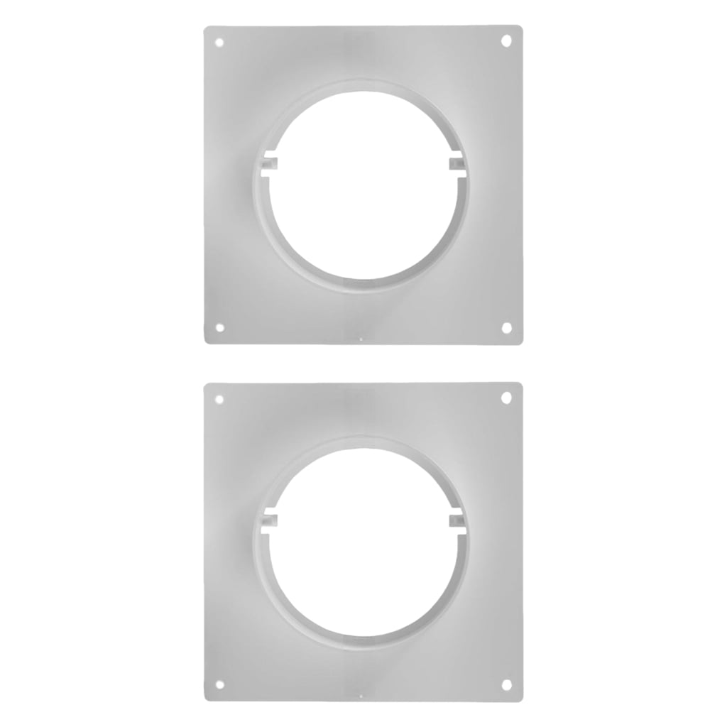 Sinyiin Square Round Transition Adapters Plate for Dryer Bathroom ...