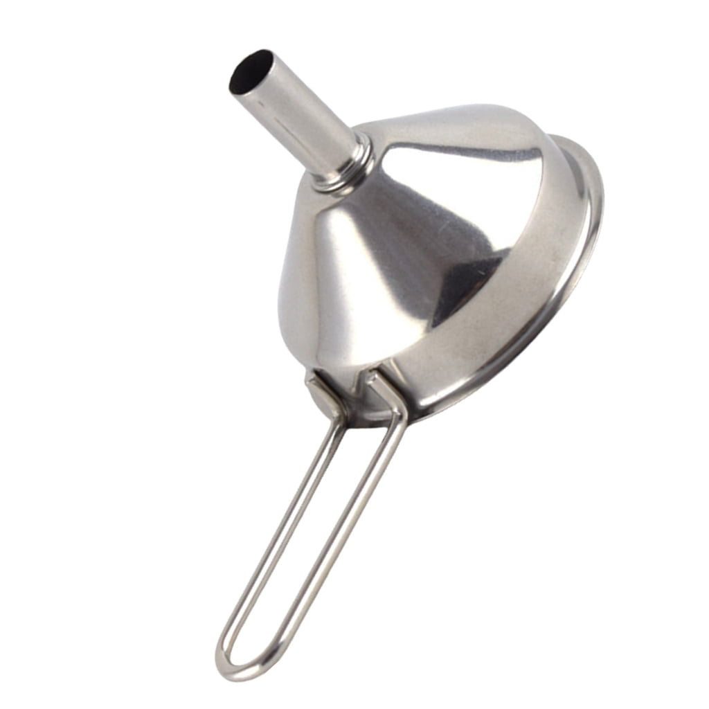 Sinyiin Stainless Steel Conical Funnel with Hanging Hole Wide Mouth ...
