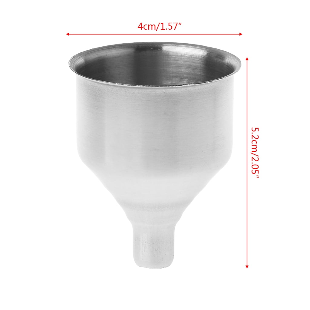 Sinyiin Stainless Steel Funnel Refill Filling Small Bottles Flasks ...