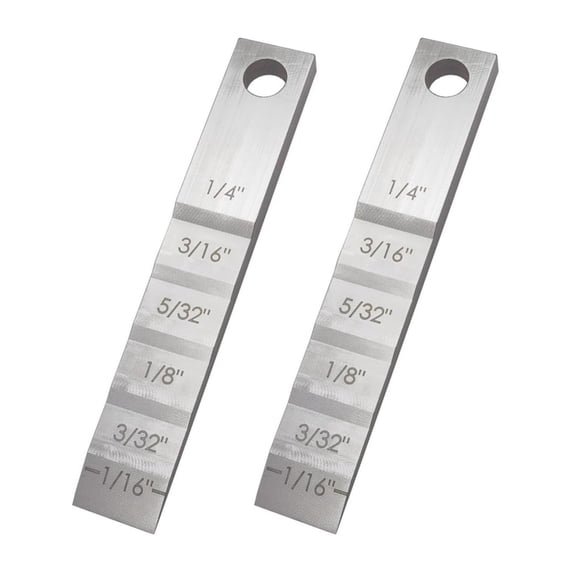 Sinyiin Stainless Steel Precise Gaps Gauge for Industrial Pipe Spacing ...