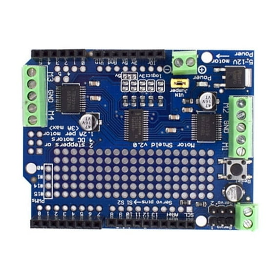 Sinyiin Stepper Motor Servo Driver Shield Module Board TB6612FNG Chip ...