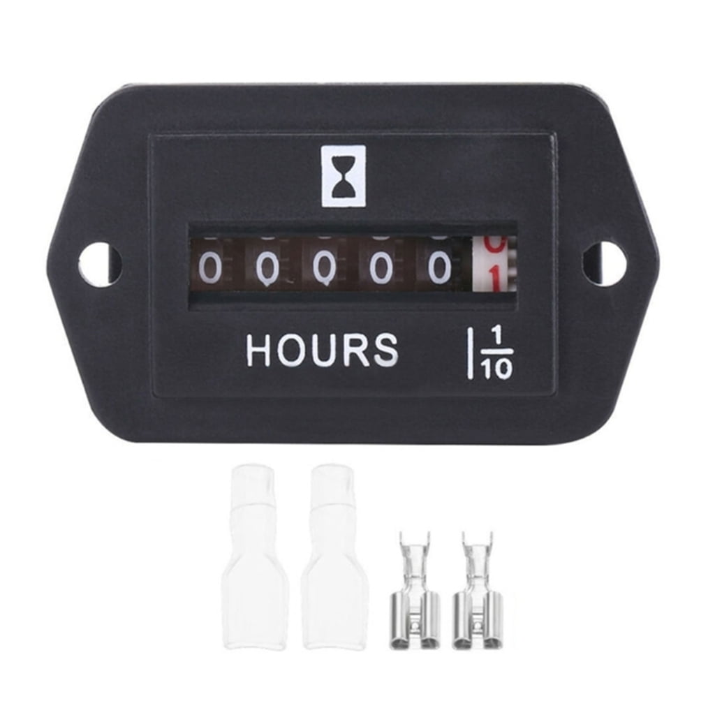 Sinyiin Tractor-Diesel Engine LCD-Digital Hour Meter Rectangular ...
