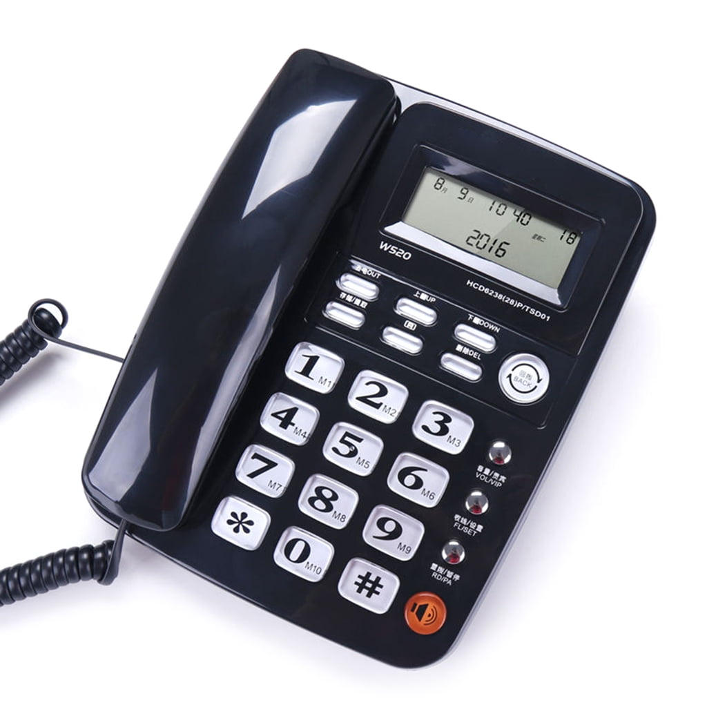 Sinyiin Traditional Landline Device With Oversized Button Clear Call ...
