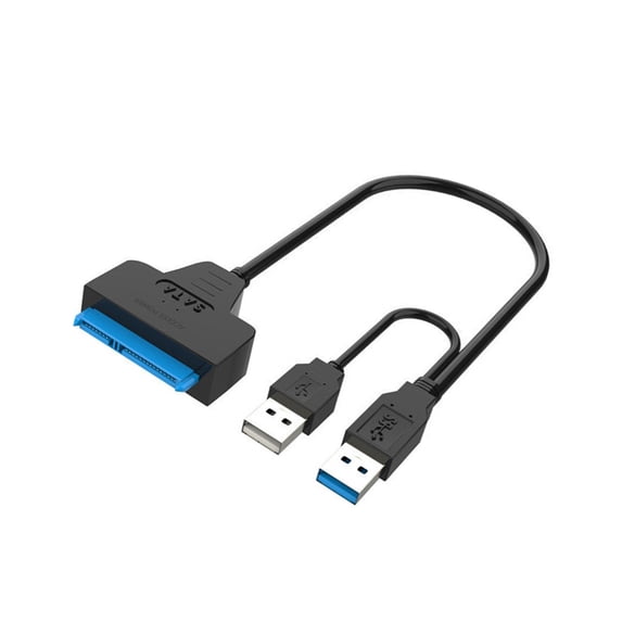 Sinyiin Travel External HDD Adapter Cable Wire Supporting Double USB3.0 ...