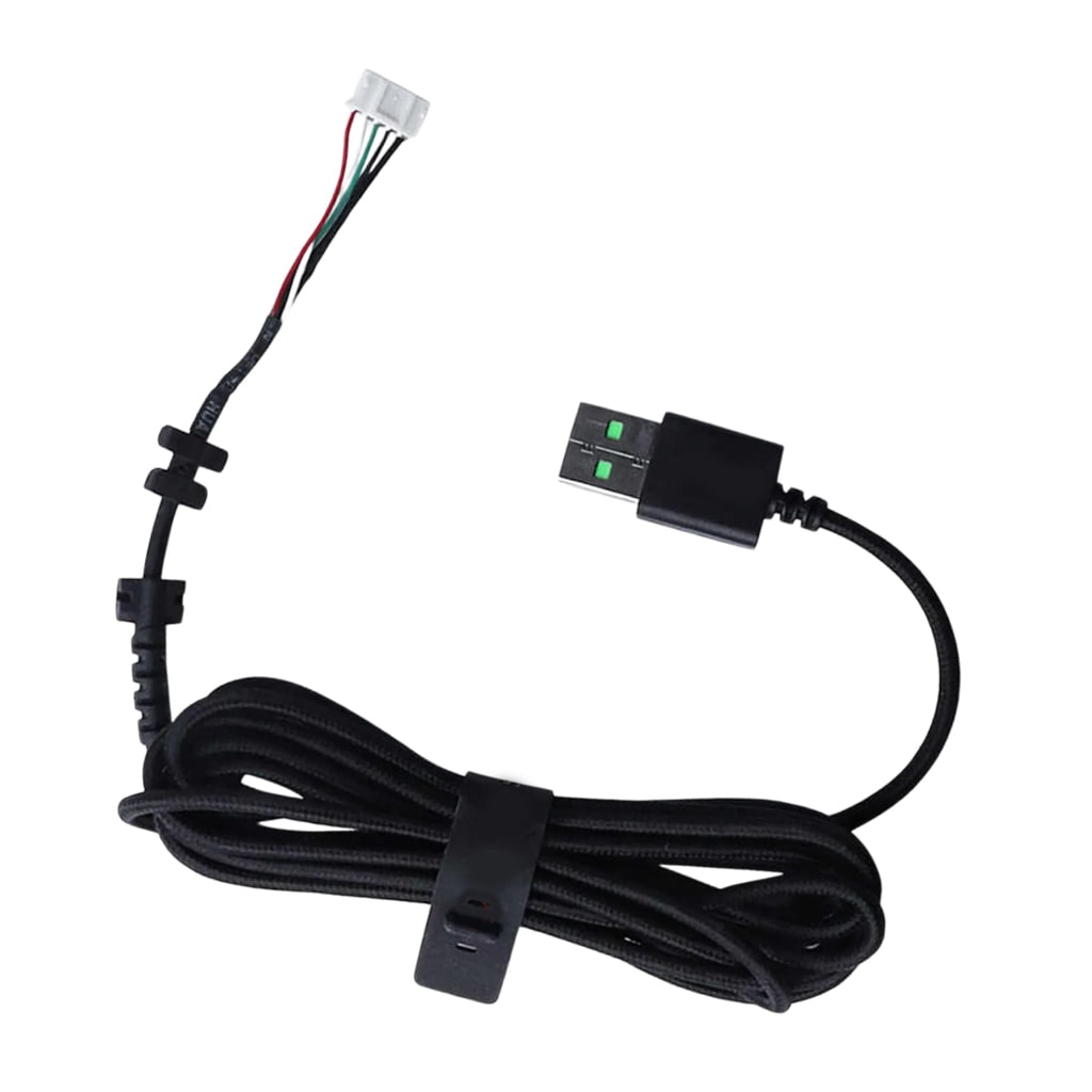 Sinyiin USB Mouse Cable Cord Nylons Mouse Line Replacement Wire for ...