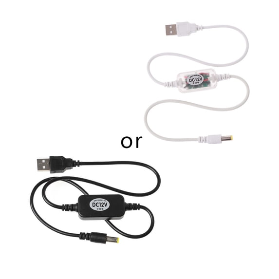 Sinyiin USB to for DC Power Boost line USB 5V to for DC 12v Step UP ...