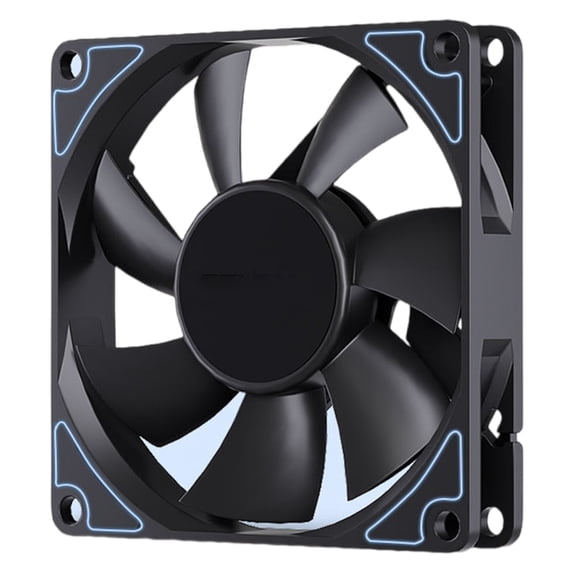 Sinyiin UT8015 Efficient 80mm CPU Fan With Double Side Shock Reduction ...