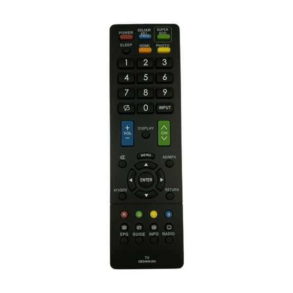 Sinyiin Universal Remote Control GB349WJSA Comfortable Ergonomic Design ...