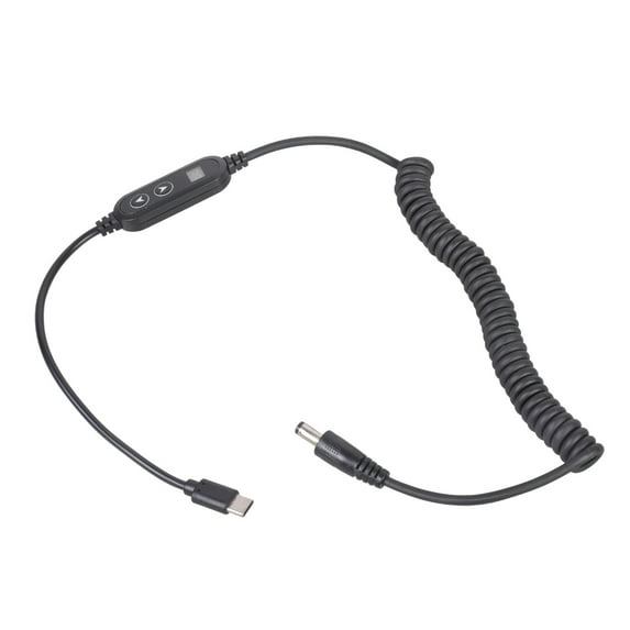 Sinyiin Variable Power Supply Line USB C to 5.5x2.1mm Featuring ...