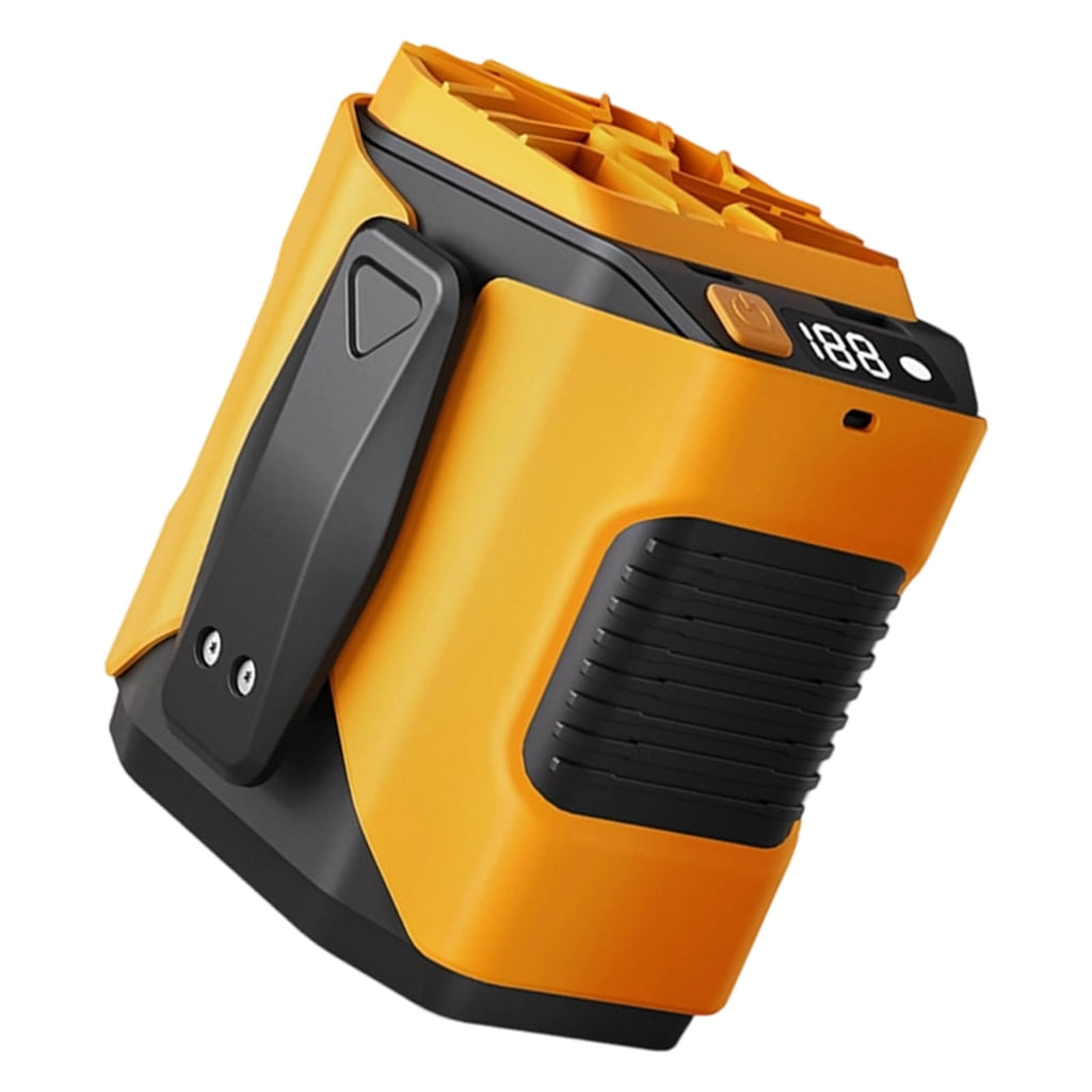 Sinyiin Wearable Waist Fan 6000mAh Clip Fan Rechargable Cooling Fan ABS ...