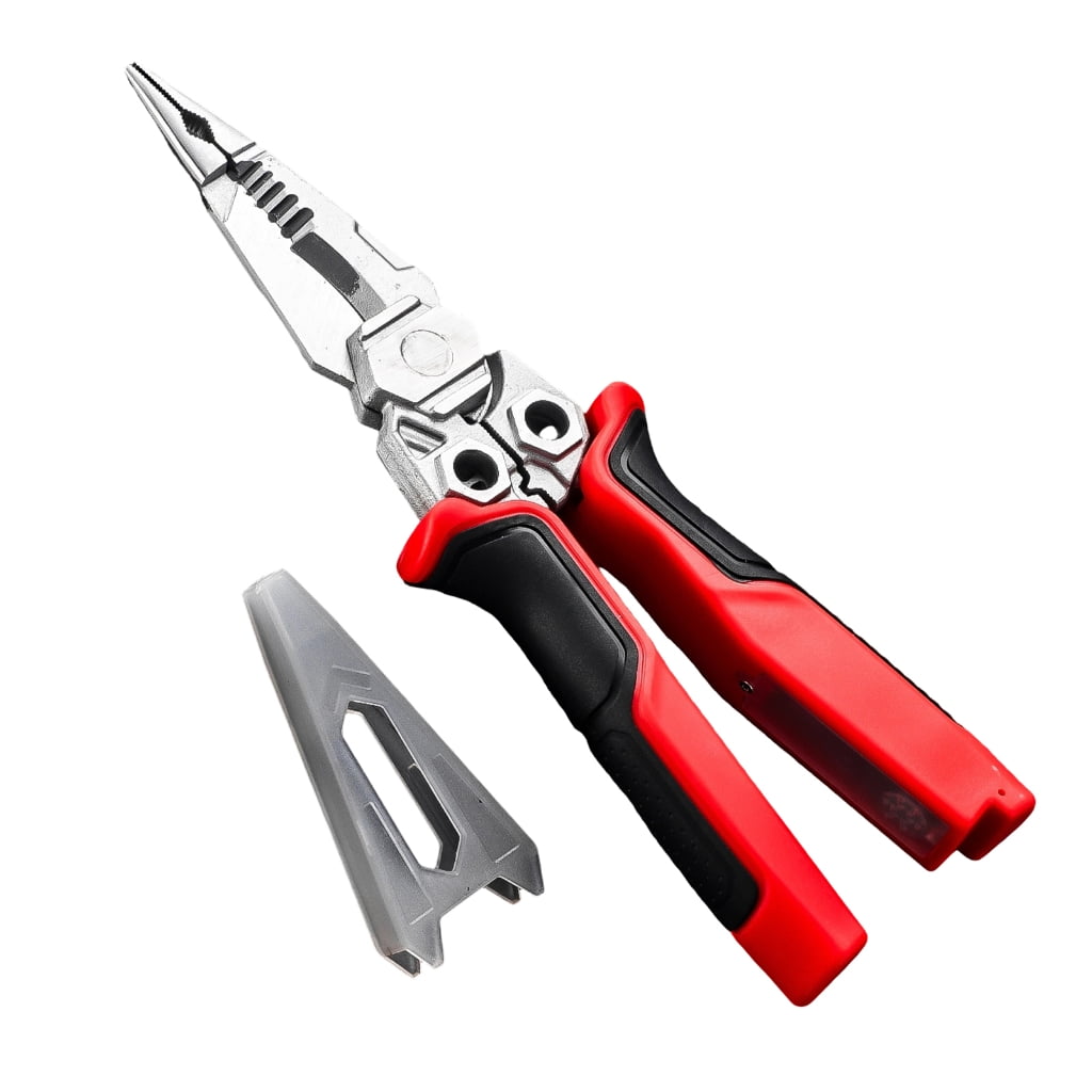 Sinyiin Wire Strippers for Cutting Pulling Wire Scissor 9 in 1 Wire ...