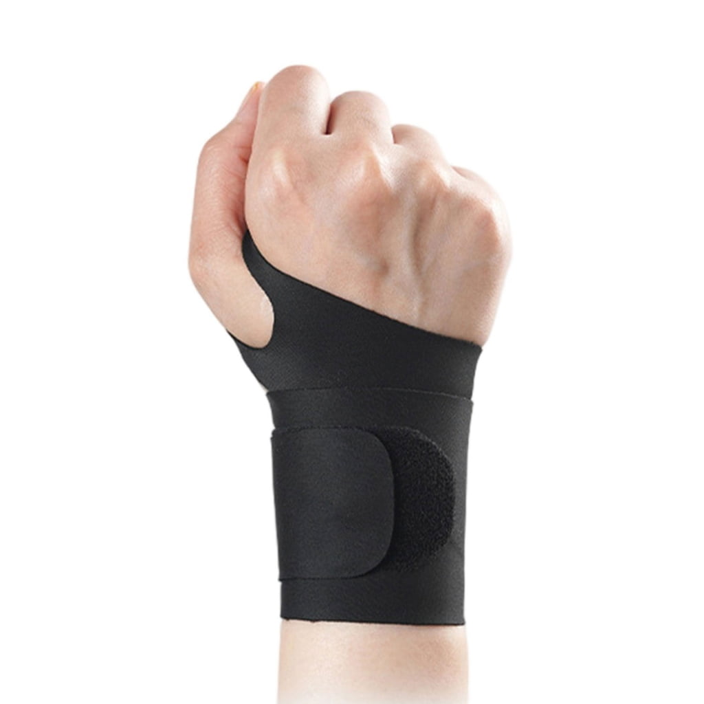 Sinyiin Wrist and Thumb Support Brace Adjustable Wrist Compression Wrap ...