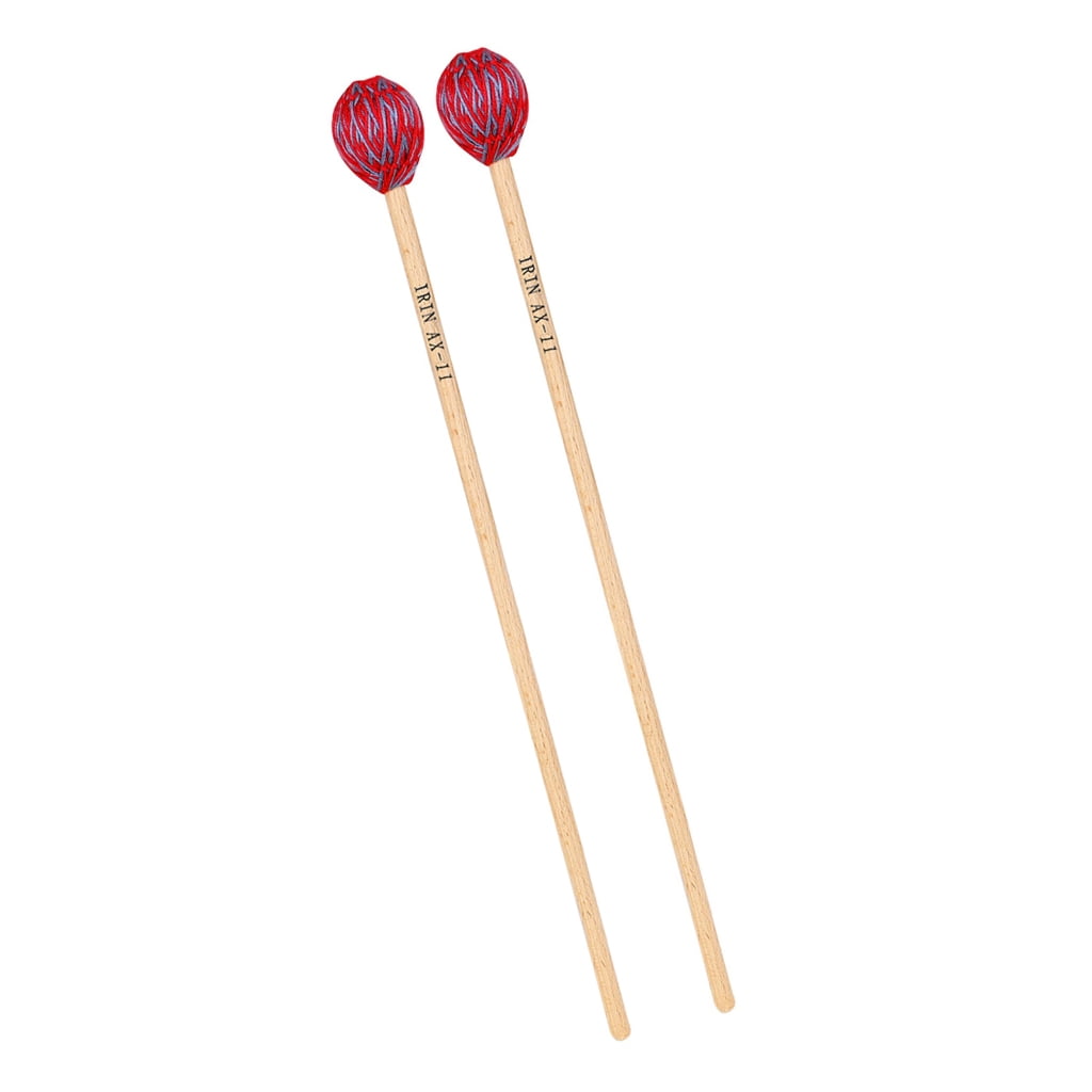 Sinyiin Yarn Head Medium Marimba Mallets Drumsticks Percussion ...
