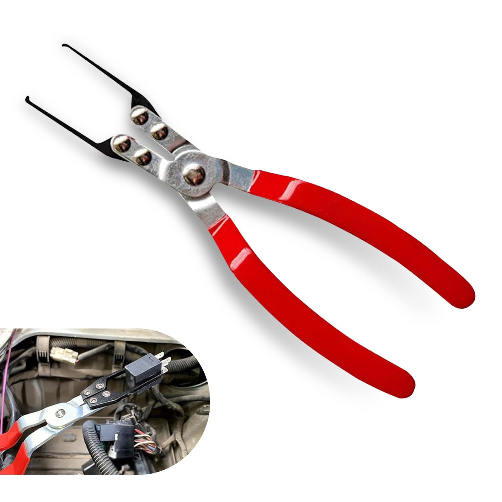 Sinytuto 1 PC Car Relay Clamp, 8.85In Waterproof Metal Design, Durable ...