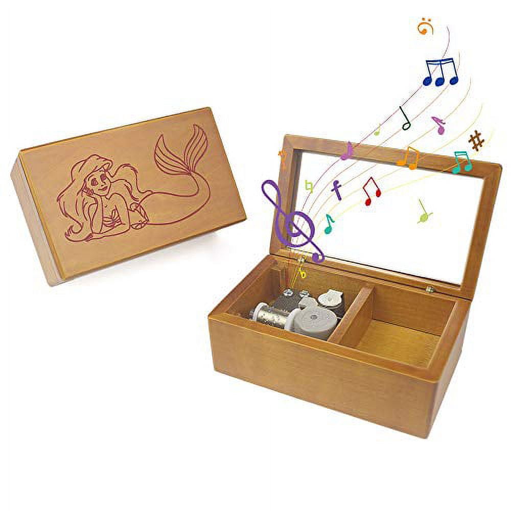 Sinzyo Wooden Music Box, Musical Boxes Best Gift for Birthday for Kids ...