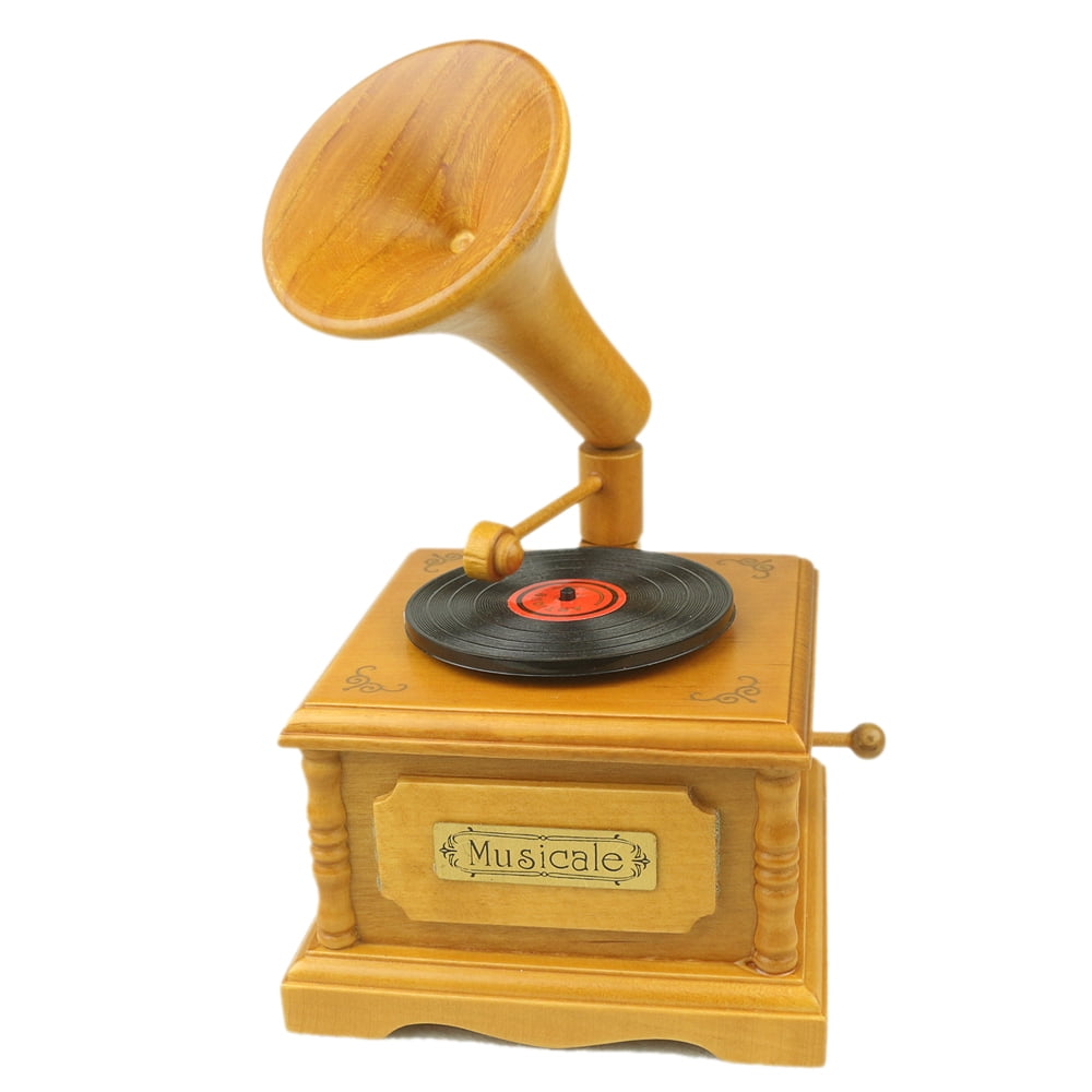 Sinzyo Wooden Vintage Gramophone (Castle in the Sky) Valentine's Day ...