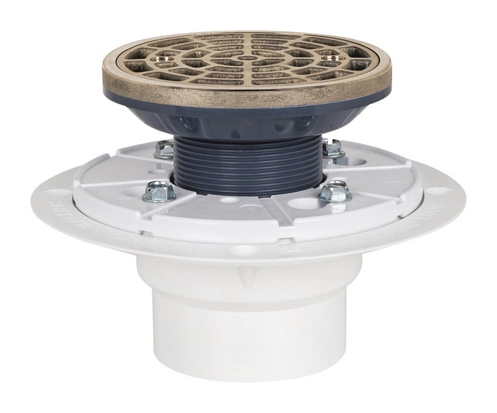 Sioux Chief 2 inch PVC Shower Pan Drain in Nickel Bronze - 821-200PNR ...
