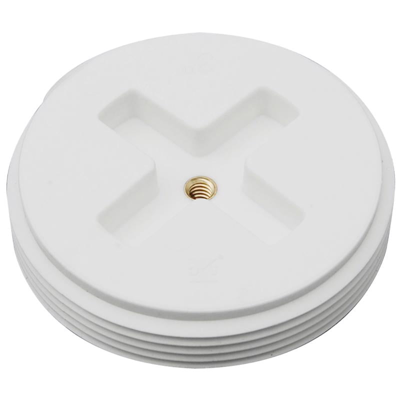 Sioux Chief Recessed Plug 3 " Pvc Polypropylene Brass - Walmart.com